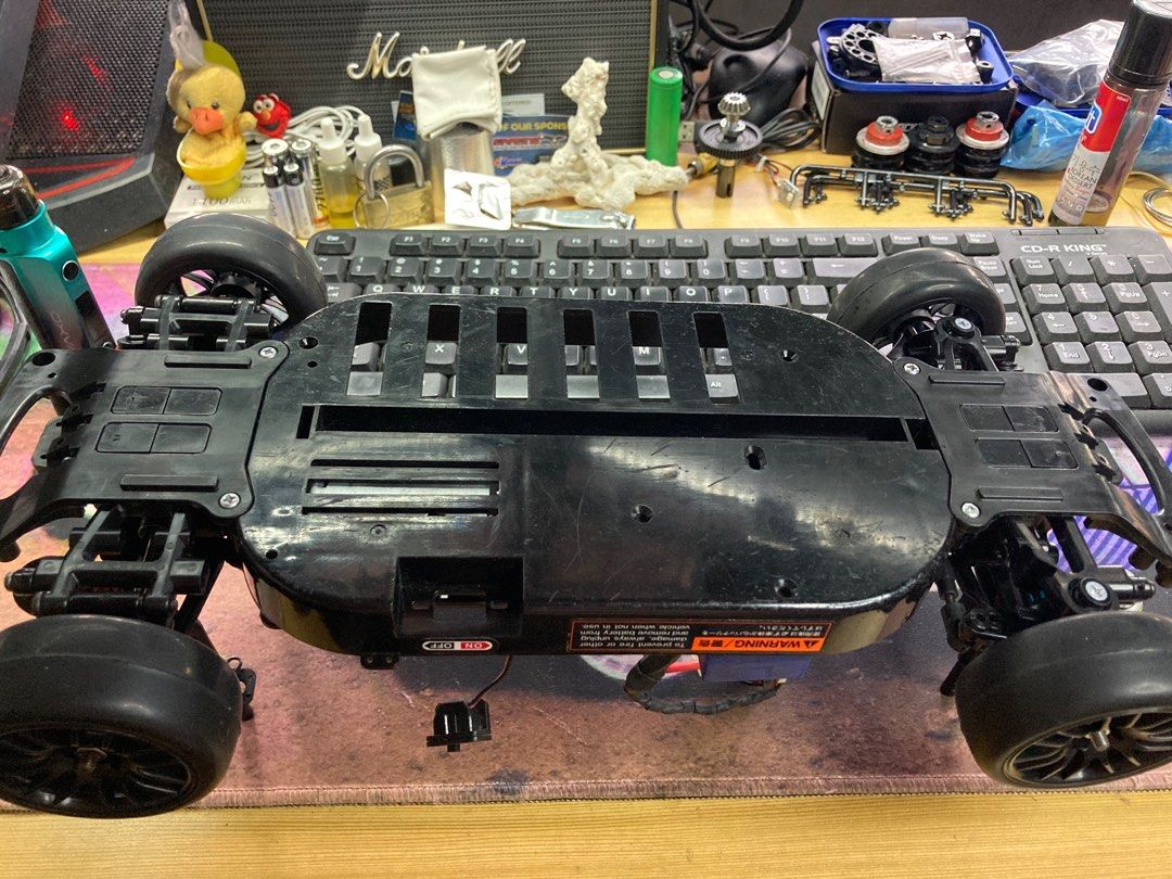 Tamiya TT01 kit with upgrades, Hobbies & Toys, Toys & Games on Carousell