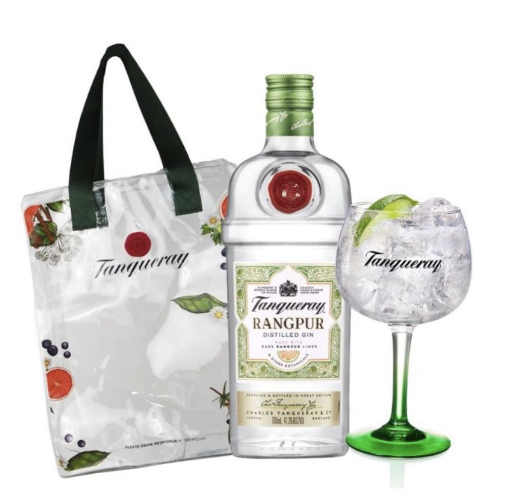 Tanqueray Rangpur Gin Gift Set, Food & Drinks, Alcoholic Beverages on ...
