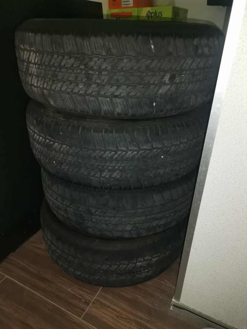 Tayar Bridgestone 265 60 18(4biji), Auto Accessories on Carousell
