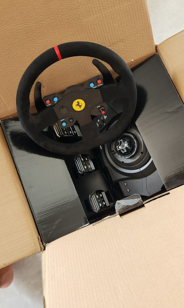 Thrustmaster T300RS Ferrari Alcantara Edition Racing Wheel, 47% OFF