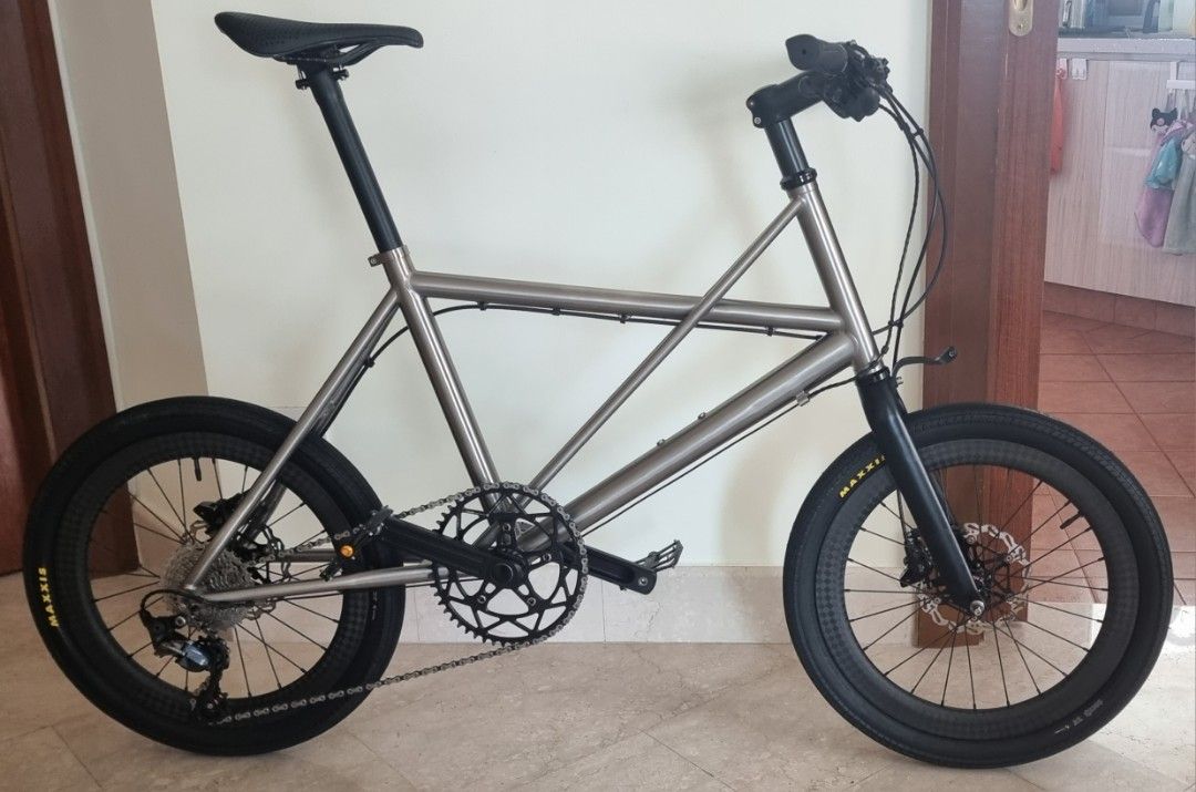 Titanium Mini Velo (like Tyrell PK1), Sports Equipment, Bicycles ...