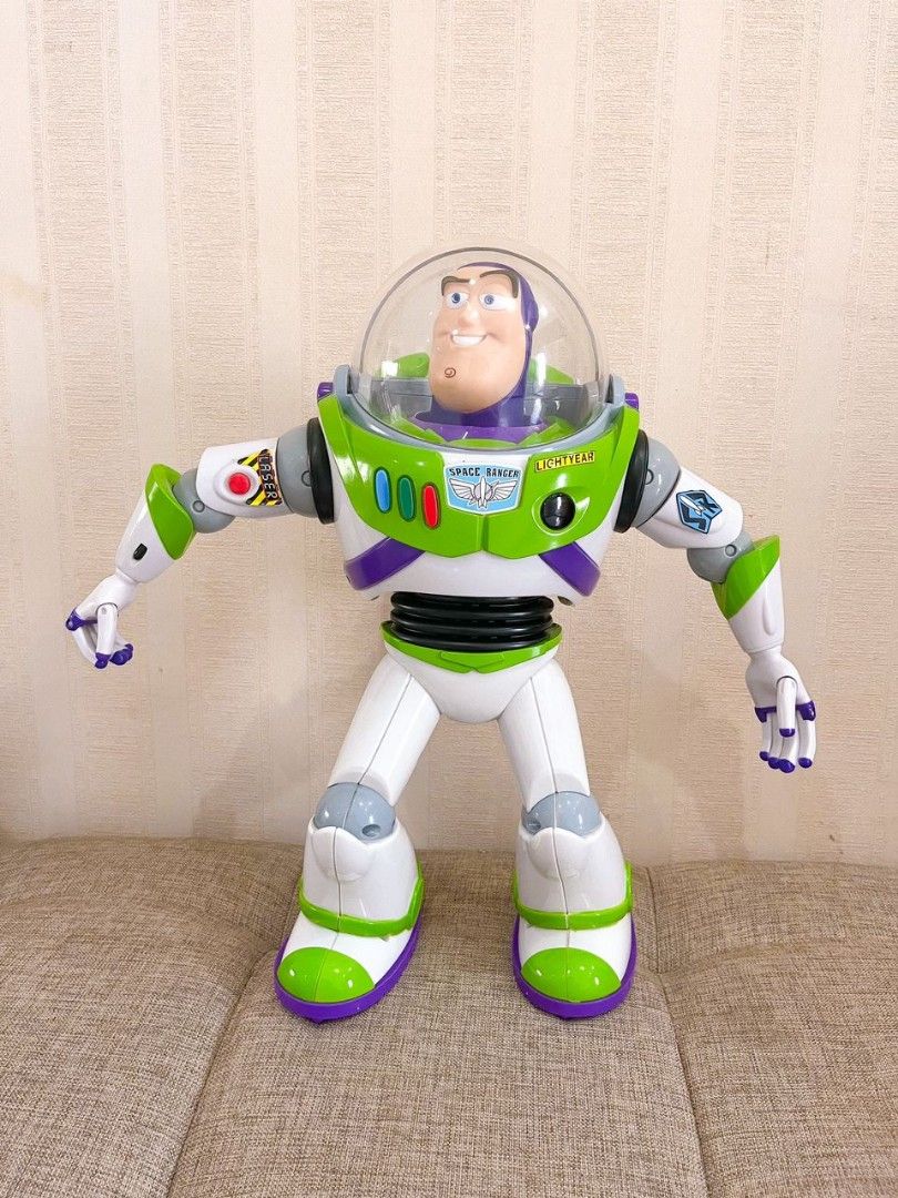 Toy Story U-Command Buzz Lightyear with Remote Control, Toys ...