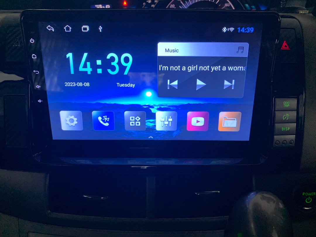 Toyota Estima Andriod 12 Monitor, Car Accessories, Accessories on Carousell