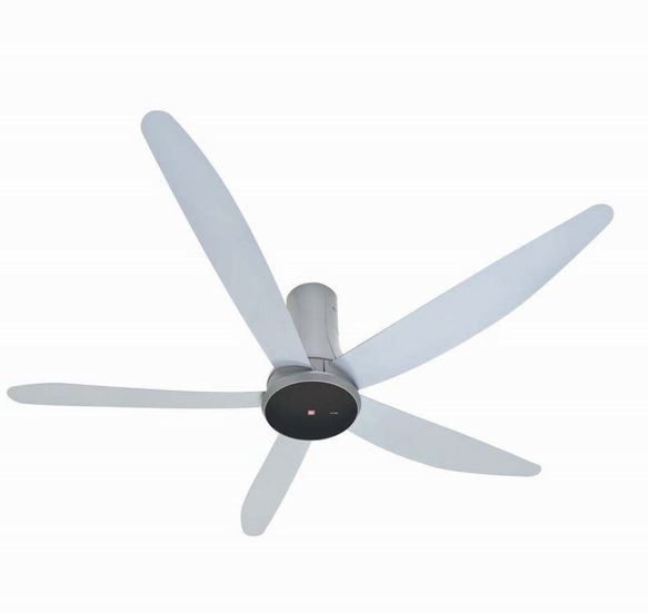 TP-KDK T60AW (150cm) DC Ceiling Fan with Remote Control Silver Grey ...