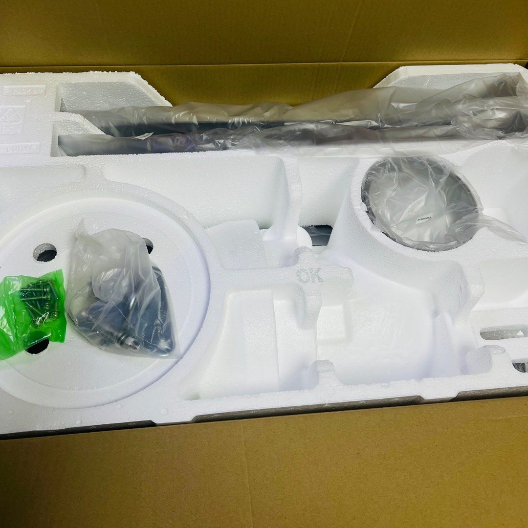 TP-KDK T60AW (150cm) DC Ceiling Fan with Remote Control Silver Grey ...