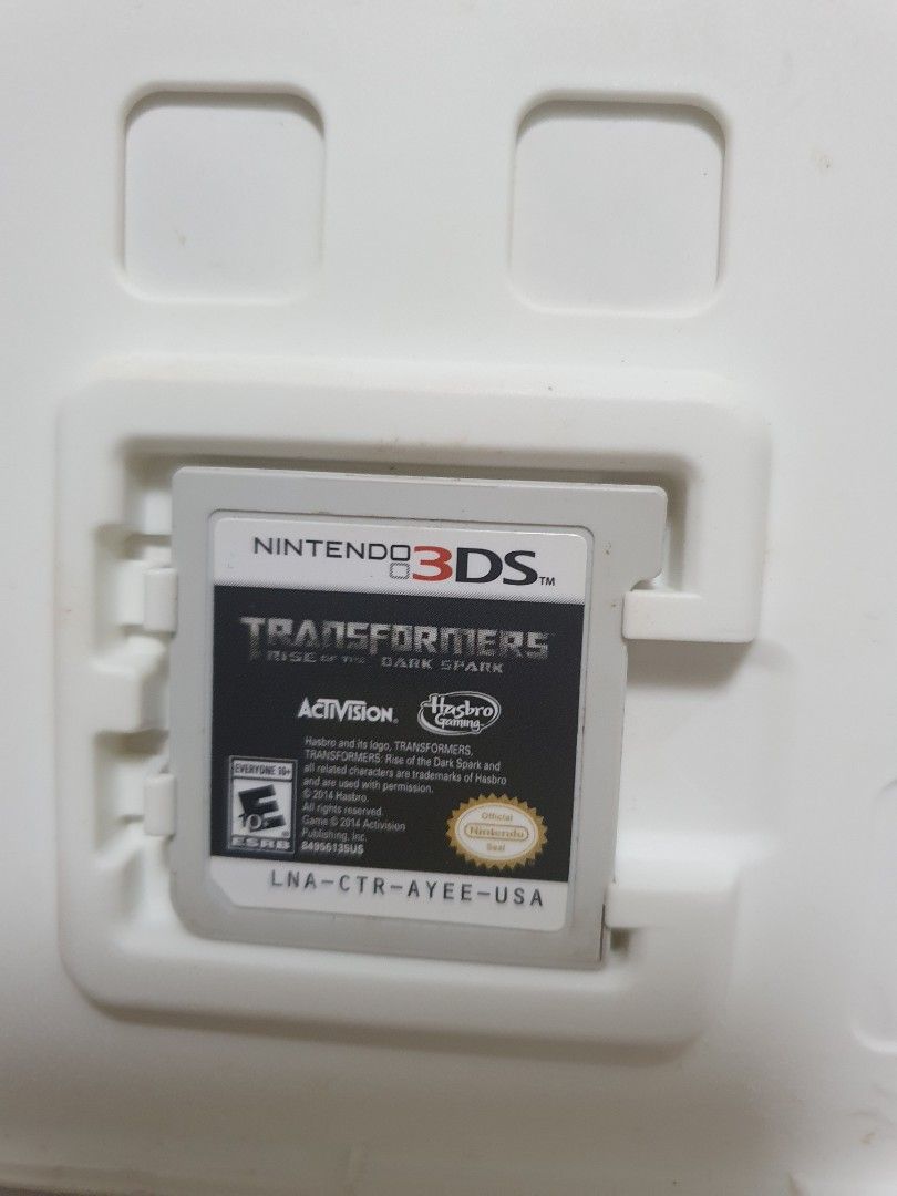 Transformers Rise Of The Dark Spark 3DS (Nintendo 3DS, USA), Video ...