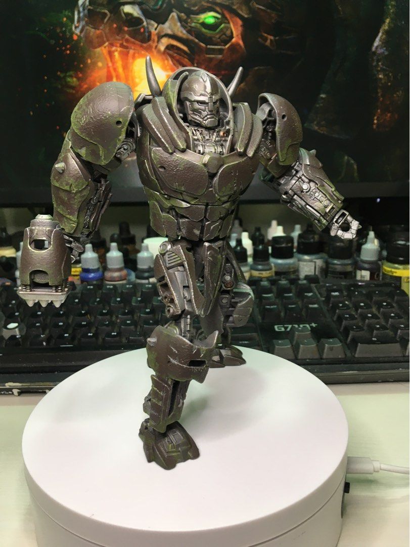 Transformers Studio Series Rise of the Beasts Rhinox [Custom], Hobbies ...