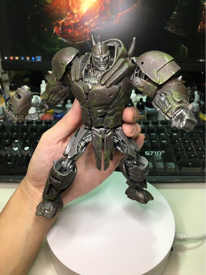 Transformers Studio Series Rise of the Beasts Rhinox [Custom], Hobbies ...