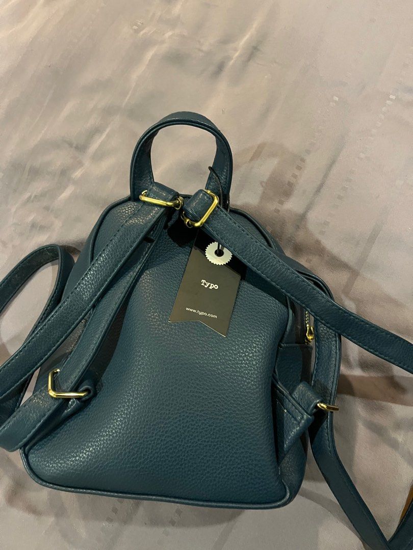 Trendy Typo backpack, Women's Fashion, Bags & Wallets, Backpacks on ...