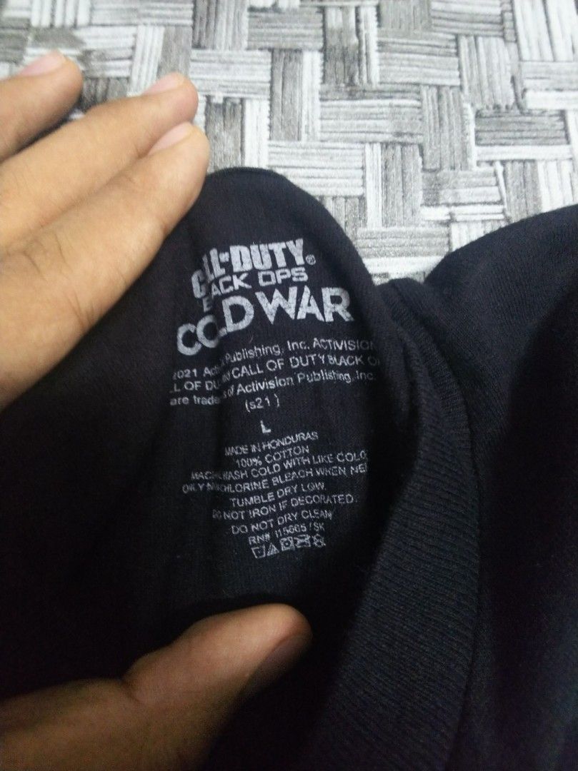 T-shirt cod cold war, Men's Fashion, Tops & Sets, Tshirts & Polo Shirts ...