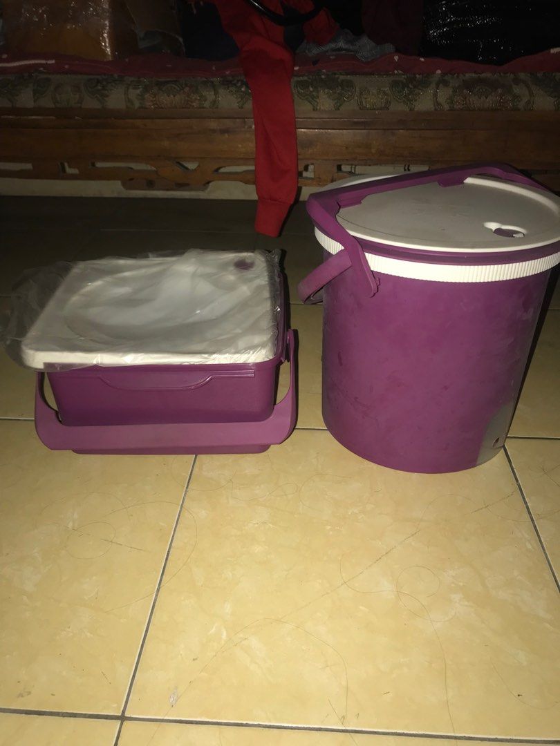 TUPPERWARE Water Dispenser dan Kotak Besar NEW, Kitchen & Appliances di ...