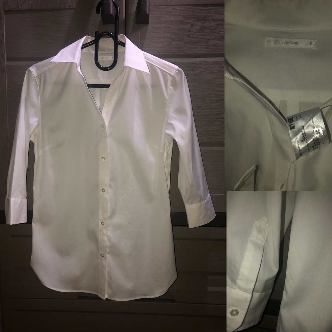 Uniqlo Fine Cloth Half sleeve Top on Carousell
