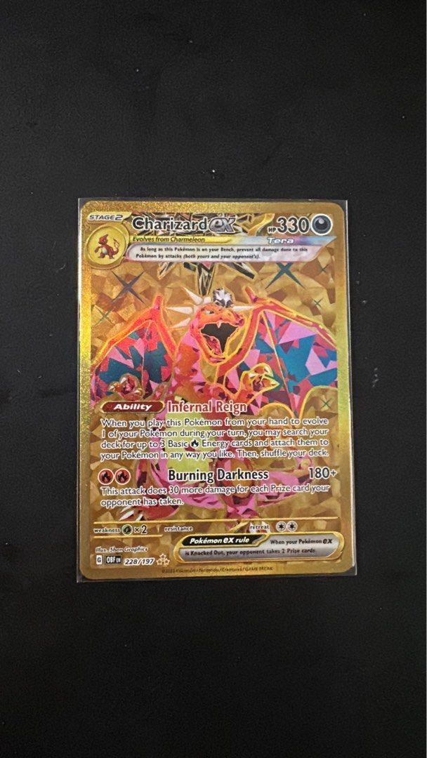 UR obsidian flame Charizard, Hobbies & Toys, Toys & Games on Carousell
