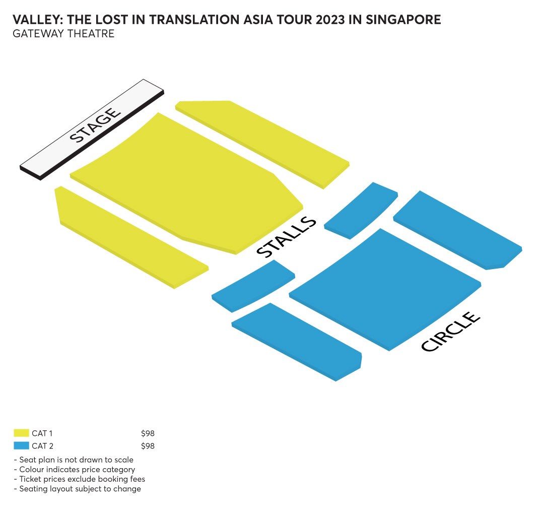 Valley Concert Ticket, Tickets & Vouchers, Event Tickets on Carousell