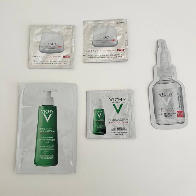 Vichy Skincare Sample Satchets, Beauty & Personal Care, Face, Face Care on Carousell