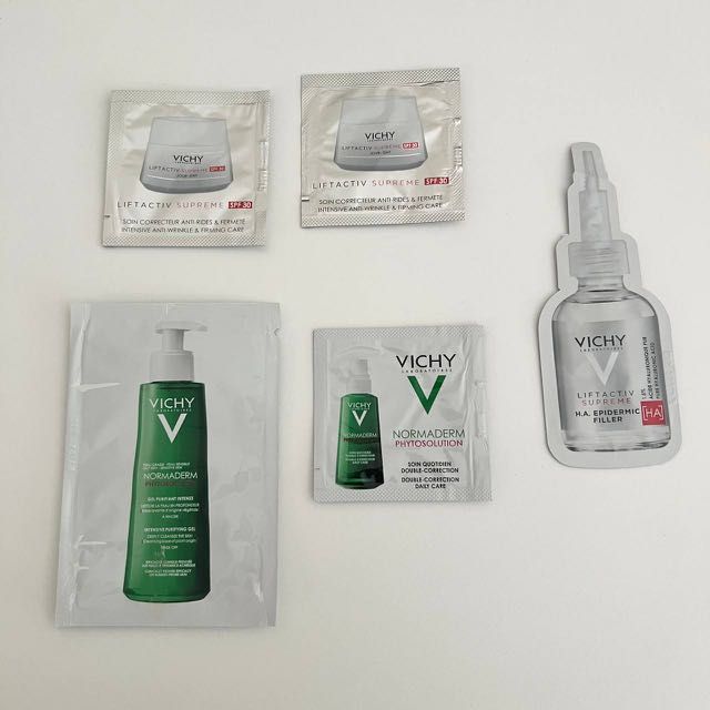 Vichy Skincare Sample Satchets, Beauty & Personal Care, Face, Face Care on Carousell