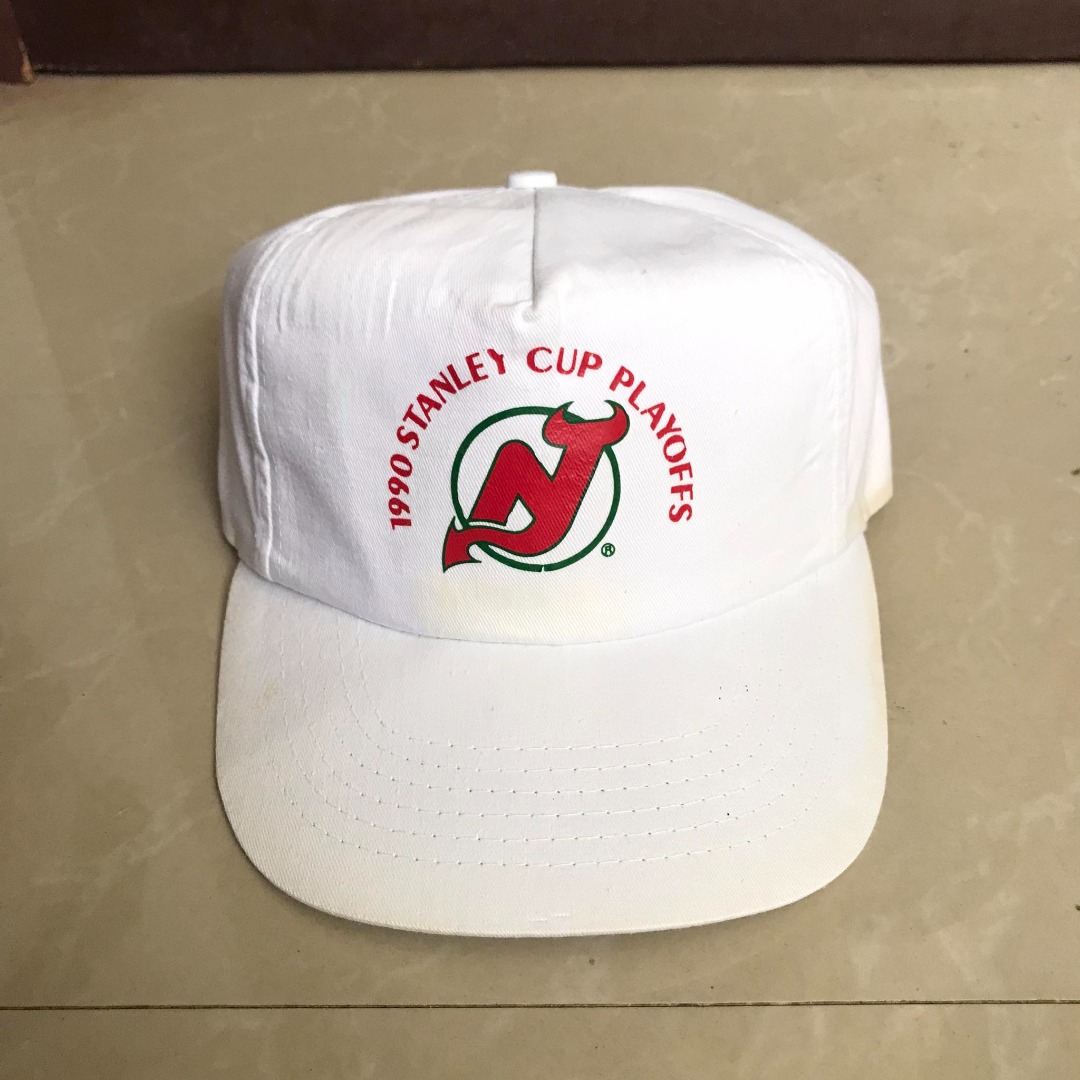Vintage 1990 New jersey Devils Cap on Carousell