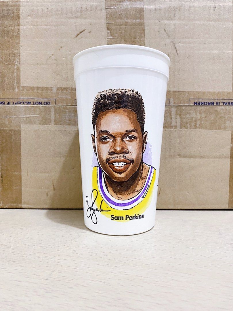 (Vintage) 1993 Sam Perkins - Los Angeles Lakers - Taco Bell NBA ...