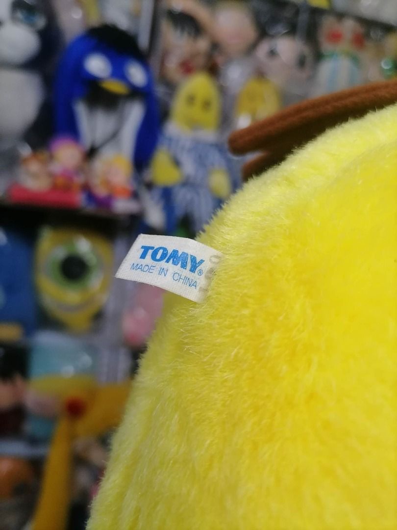 VINTAGE: Classic and Lifesize Fuzzy Fat Pikachu Pokemon Plush Toy ...