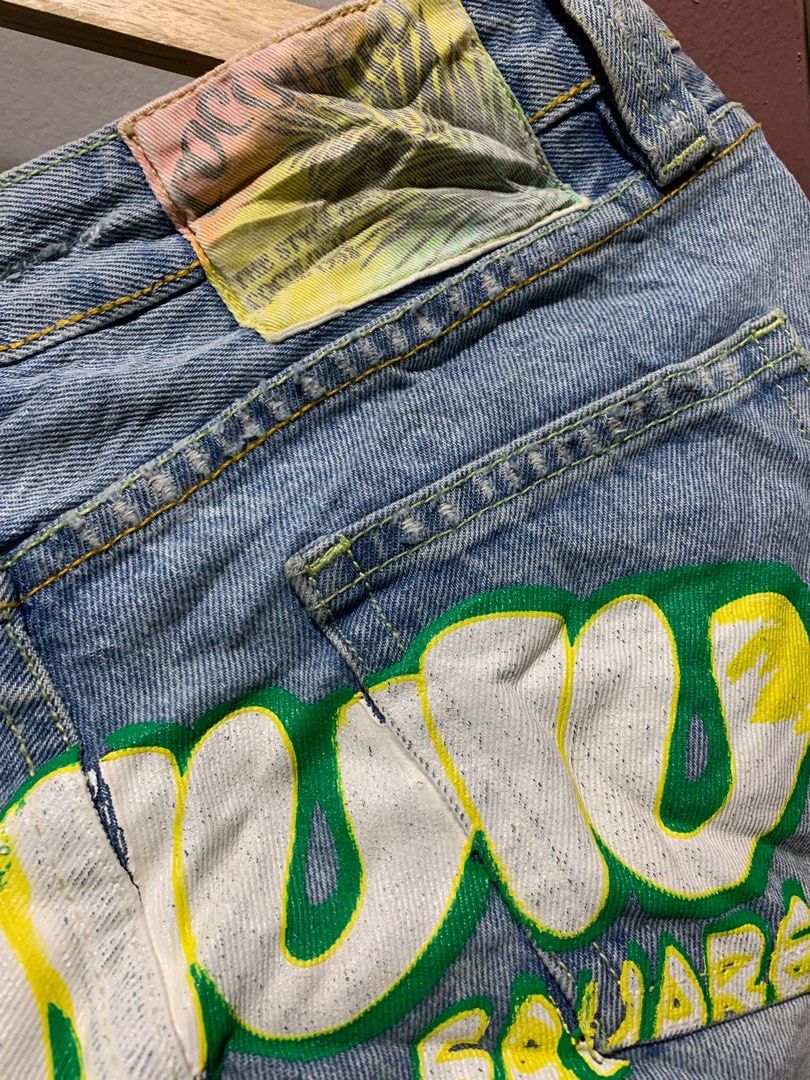 Vintage COCOLULU Denim Tattered Pants on Carousell