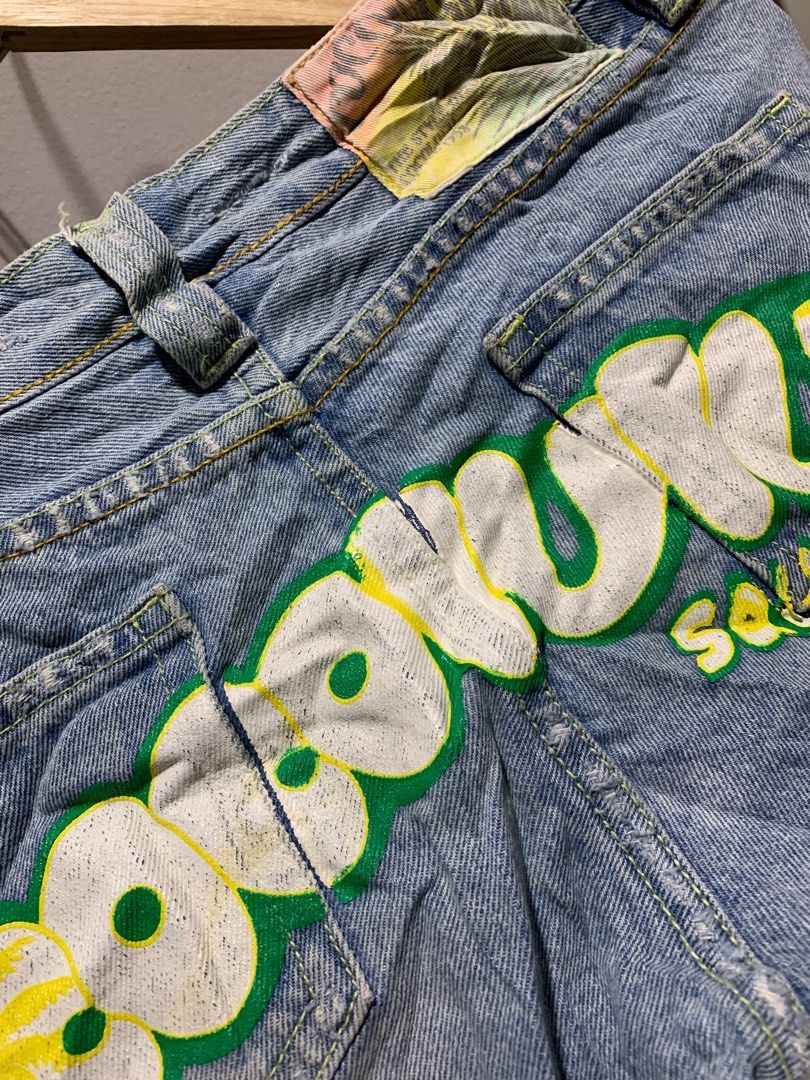 Vintage COCOLULU Denim Tattered Pants on Carousell