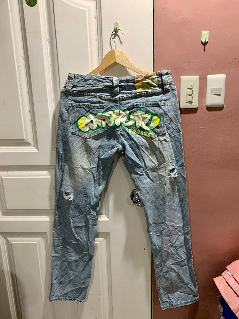 Vintage COCOLULU Denim Tattered Pants on Carousell