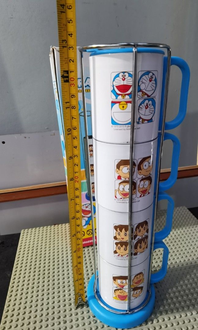 Vintage Doraemon Coffee cup set on Carousell