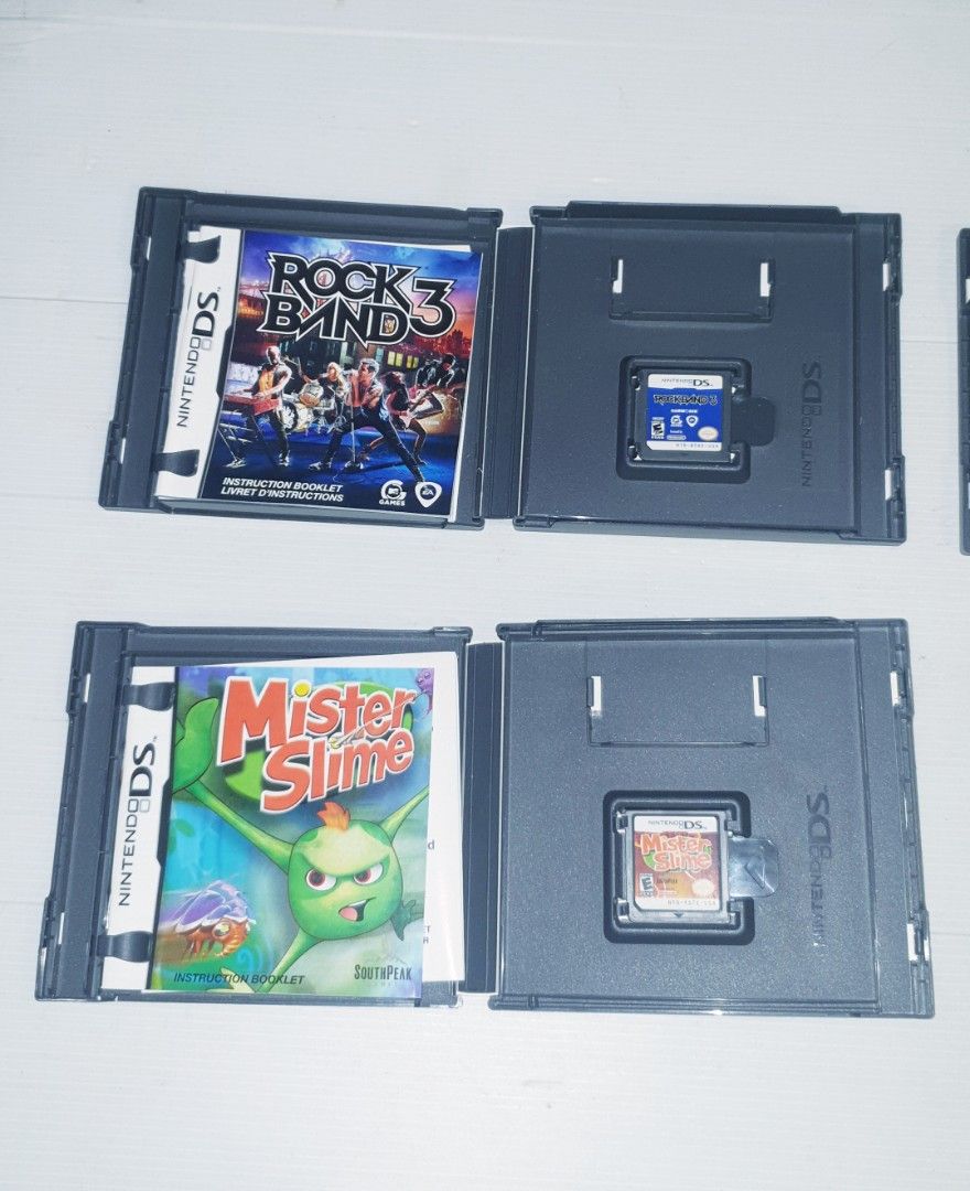 vintage Nintendo ds game cartridge lot 2, Hobbies & Toys, Toys & Games ...