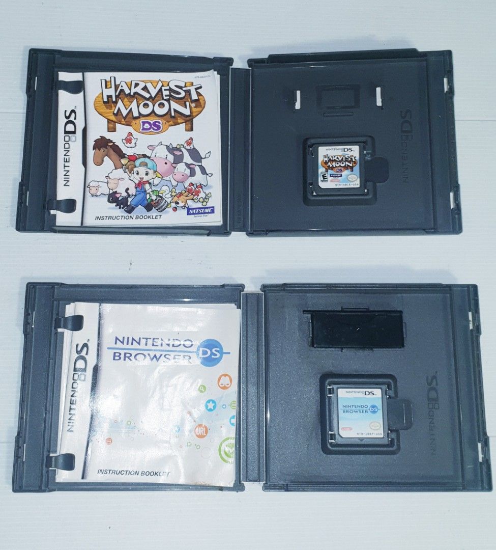 vintage Nintendo ds game cartridge lot 2, Hobbies & Toys, Toys & Games ...