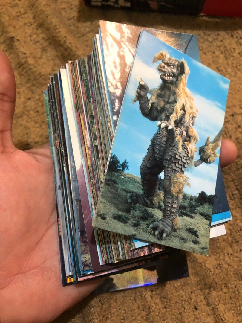 Vintage rare godzilla collectible character card pack of 100 pcs on ...
