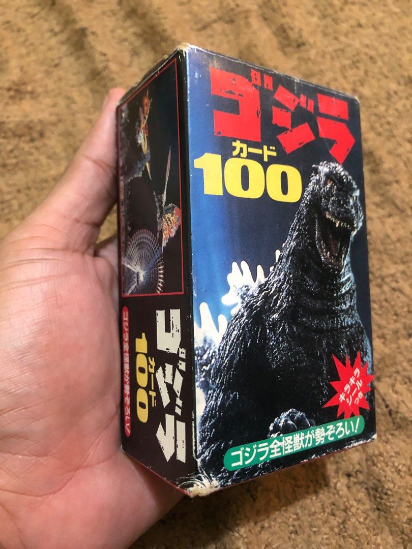 Vintage rare godzilla collectible character card pack of 100 pcs on ...