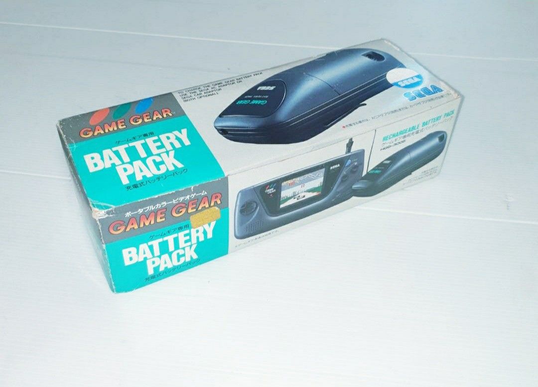vintage sega gear battery pack, Video Gaming, Video Game Consoles, Xbox ...