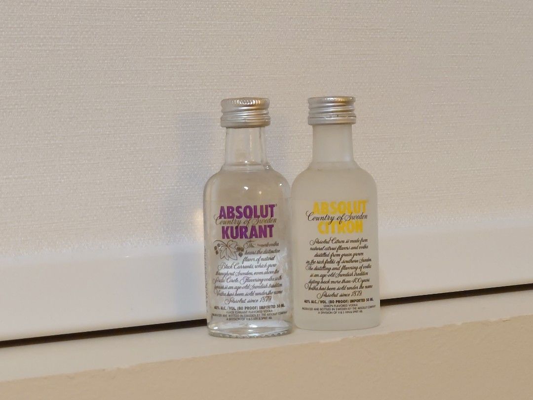 Vodka Mini 50ml, Food & Drinks, Alcoholic Beverages on Carousell