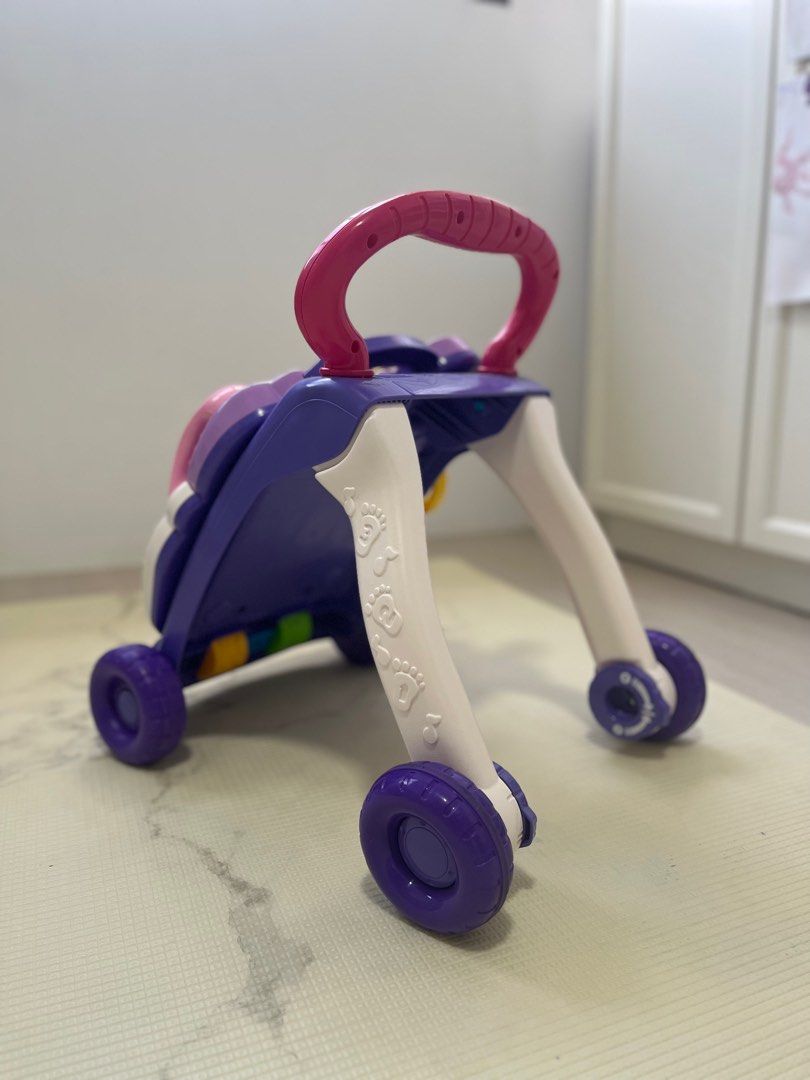 Vtech push walker purple, Babies & Kids, Infant Playtime on Carousell