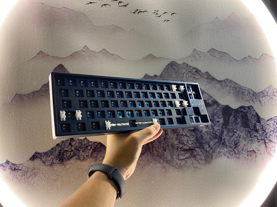 Wireless Custom Modded RK68 Plus Mechanical Keyboard, Computers & Tech ...