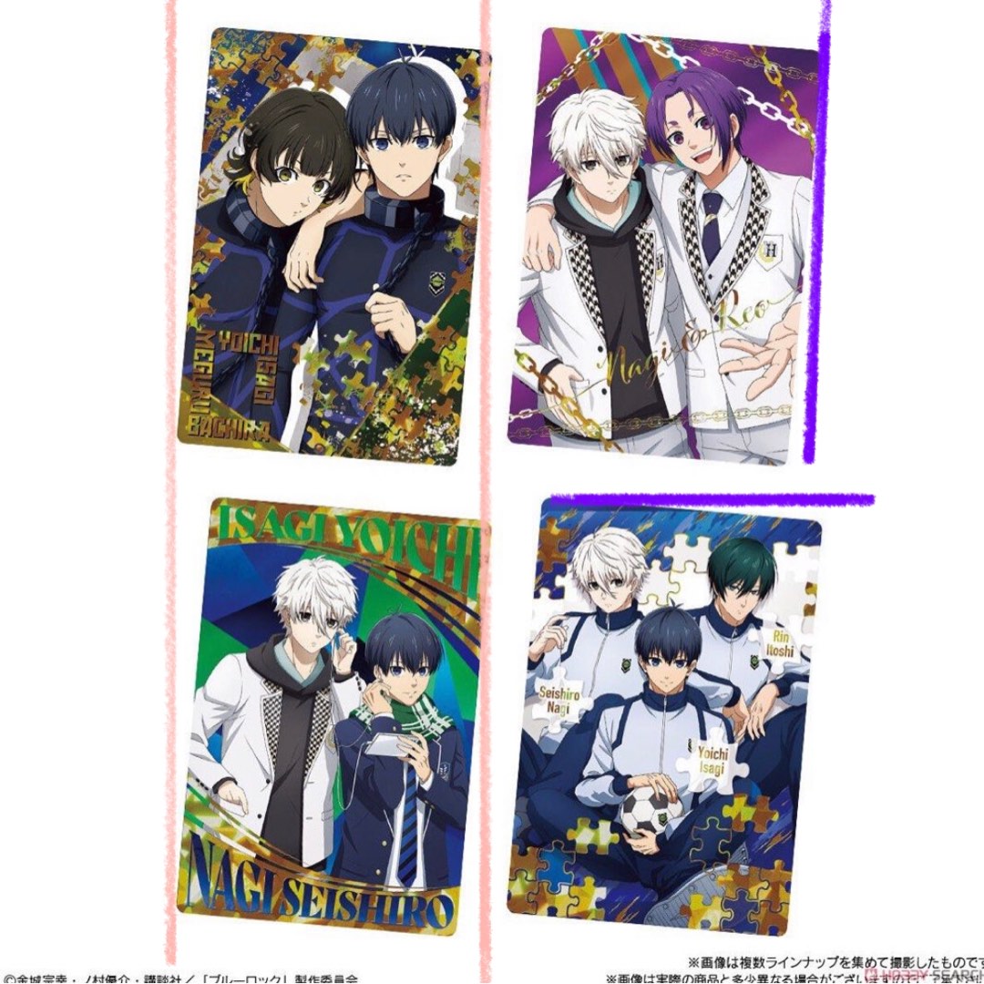 wts | wtt blue lock wafer cards, Hobbies & Toys, Memorabilia ...