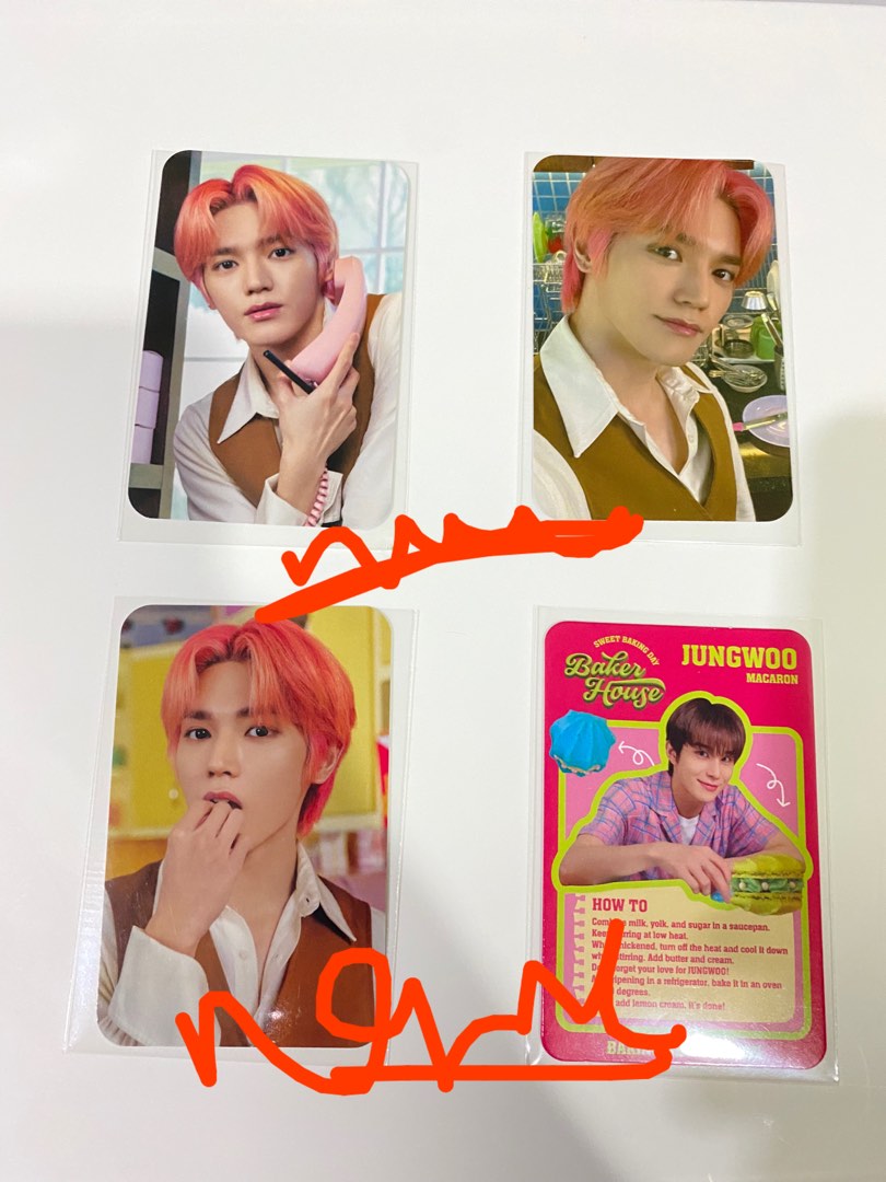WTS NCT 127 Baker House MD - Taeyong Recipe Card Pack Set, Hobbies & Toys, Collectibles ...