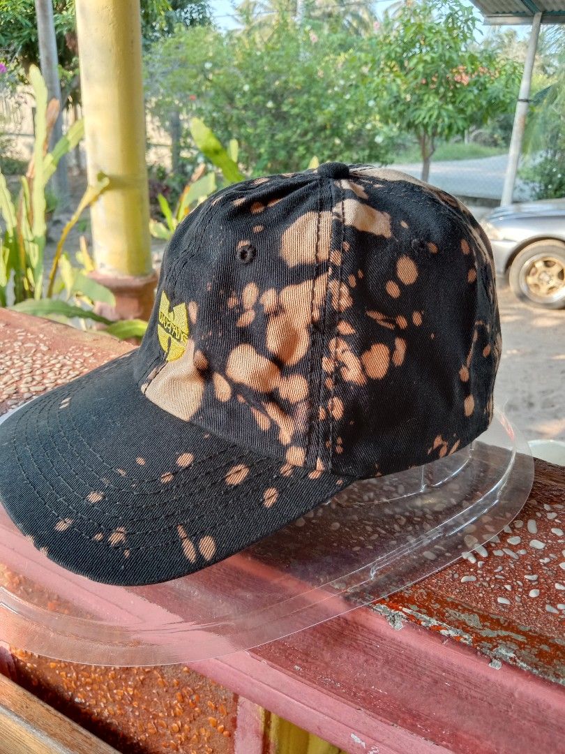 WU-TANG BAT LOGO BLEACH CAP, Men's Fashion, Watches & Accessories, Cap & Hats on Carousell