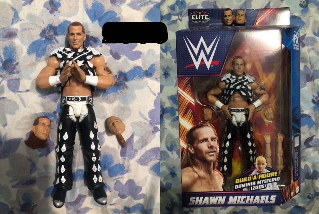 WWE Elite HBK Shawn Michaels figure Mattel, Hobbies & Toys, Toys ...
