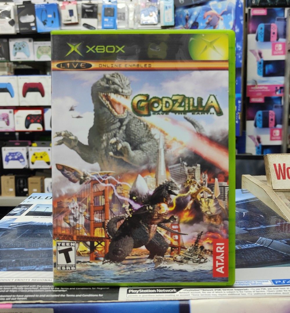Xbox Godzilla Save The Earth, Video Gaming, Video Games, Xbox on Carousell