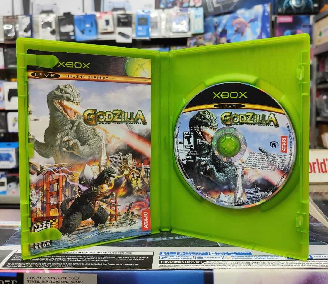 Xbox Godzilla Save The Earth, Video Gaming, Video Games, Xbox on Carousell