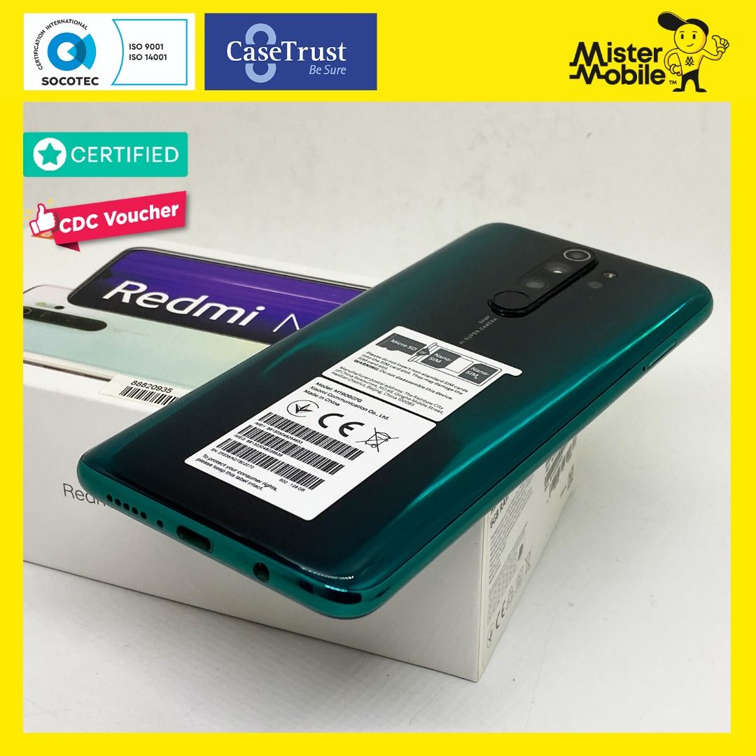Xiaomi Note 8 pro Green 128 GB, Mobile Phones & Gadgets, Mobile Phones ...