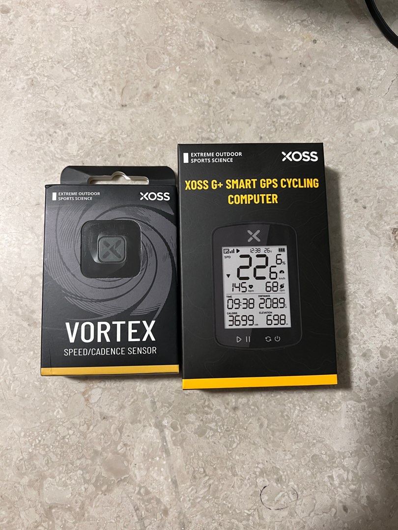 Xoss g+ gen2 bike computer, for birdy/Brompton etc, Sports Equipment ...