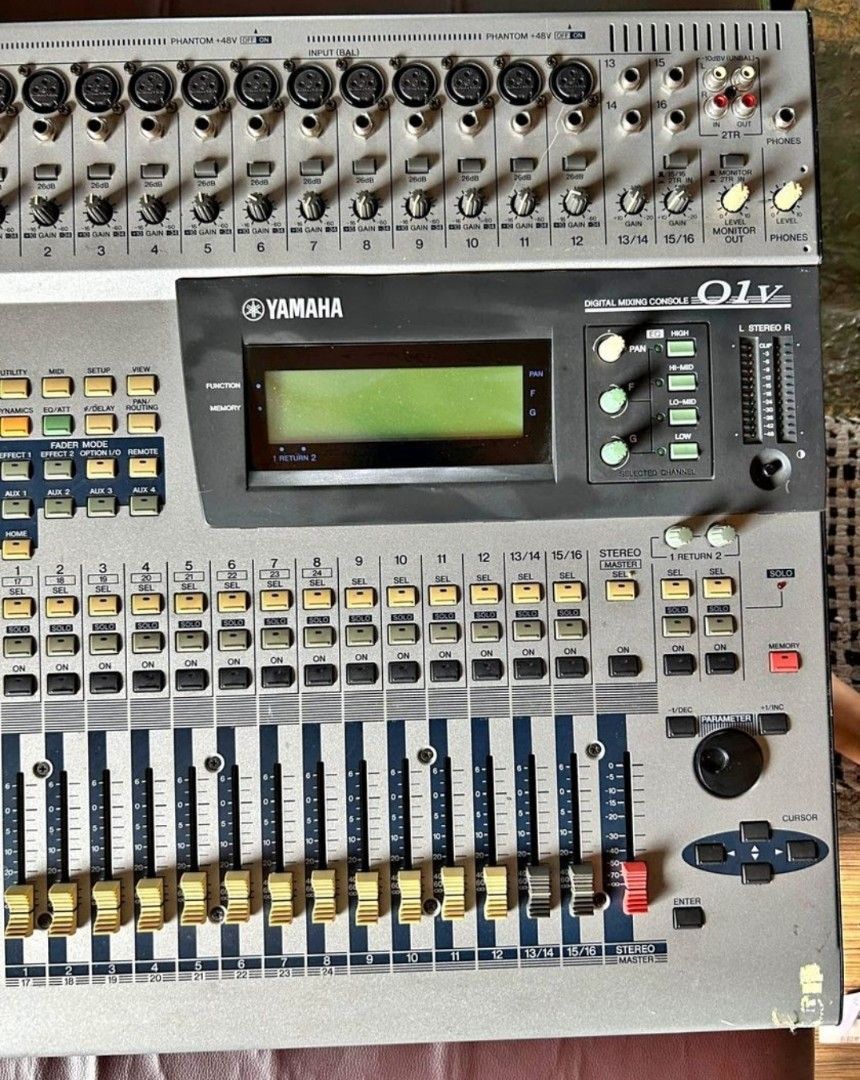 Yamaha 01V Digital Mixing Console, Audio, Other Audio Equipment on Carousell