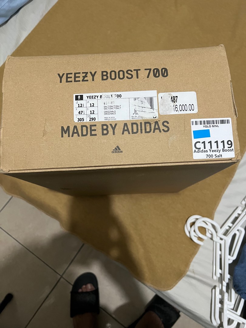 YEEZY 700 SALT. Size 12.5. Brand new and authentic, Men's Fashion ...