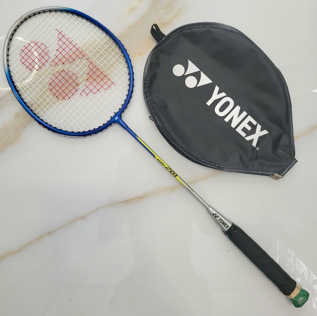 Yonex GR 201 Badminton racket / racquet, with cover, Sports Equipment ...