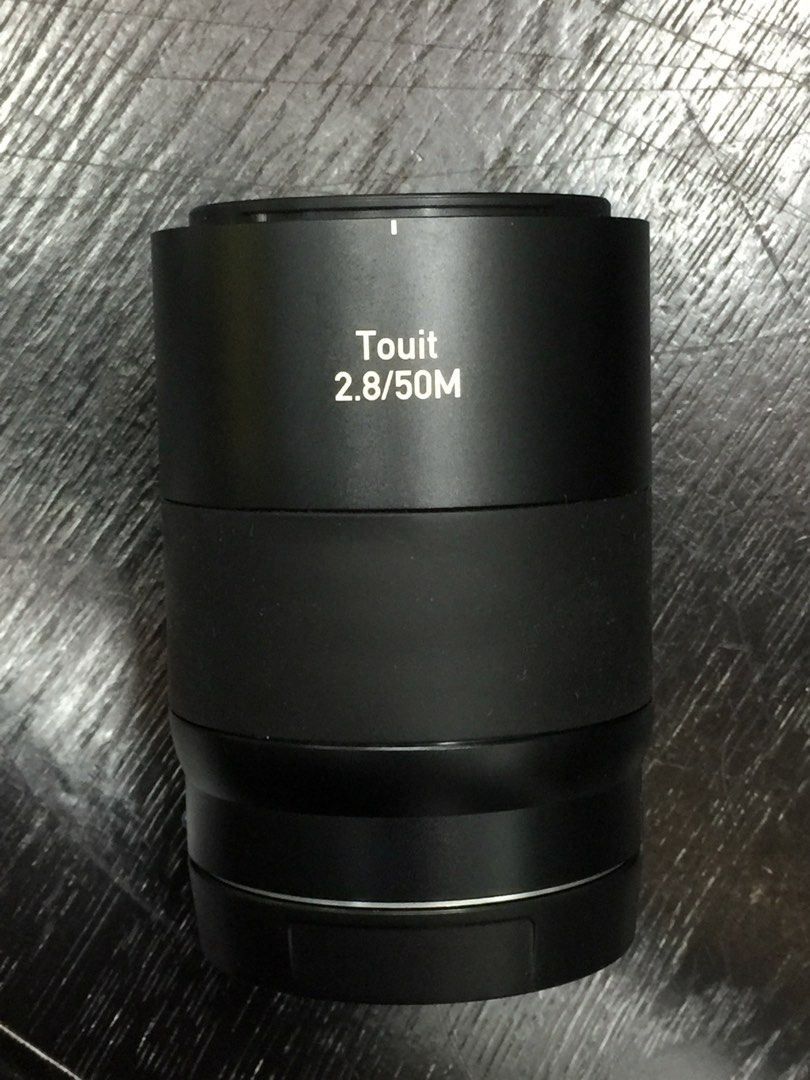 Zeiss Touit 50mm F2.8 Makro (Box), Photography, Lens & Kits on Carousell