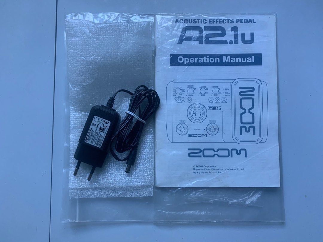 (Reduced to clear) Zoom A2.1u Acoustic Effects Pedal, Hobbies & Toys, Music & Media, Music ...