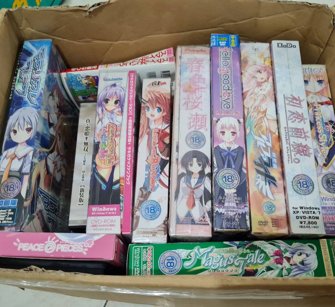 1 Box Assorted Manga Anime DVDs Some are Still Sealed on Carousell