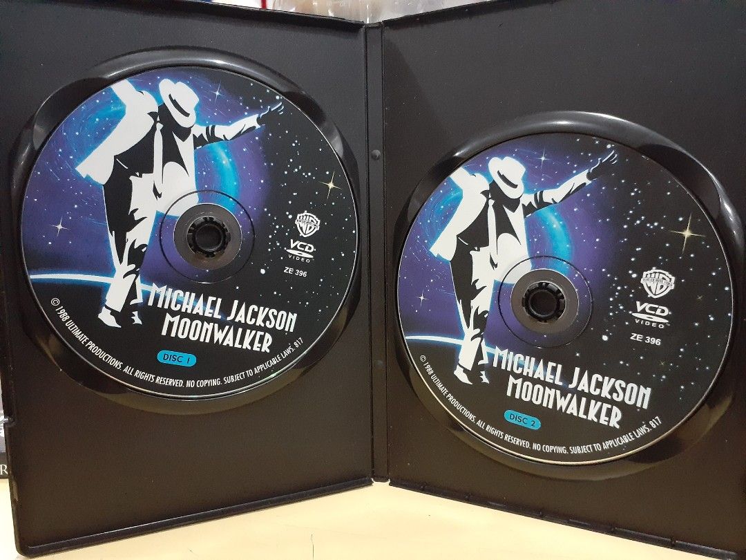 (2VCD) Michael Jackson Moon Walker, Hobbies & Toys, Music & Media, CDs ...